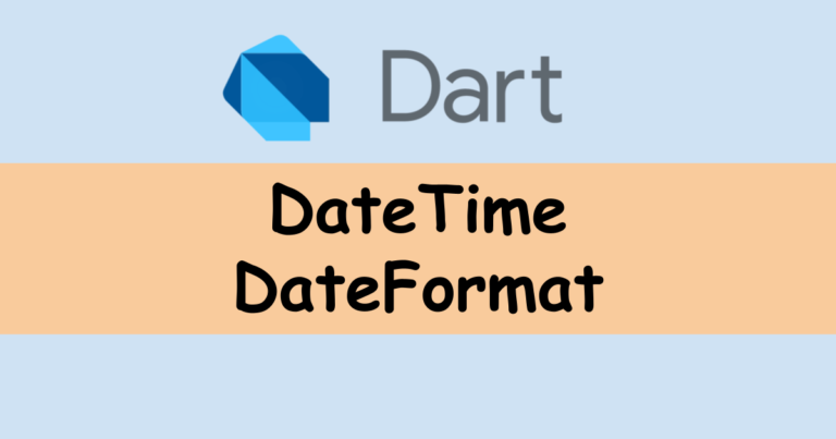 Dart DateTime handling | Technical Feeder