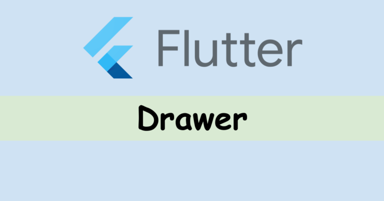 Flutter How to add Drawer implementation | Technical Feeder