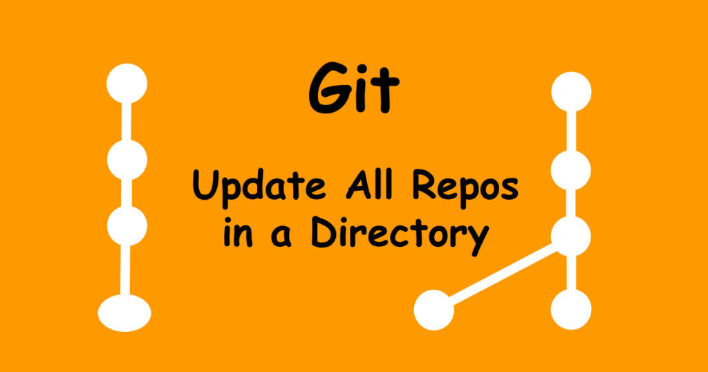 Git How to update all repos in a directory | Technical Feeder