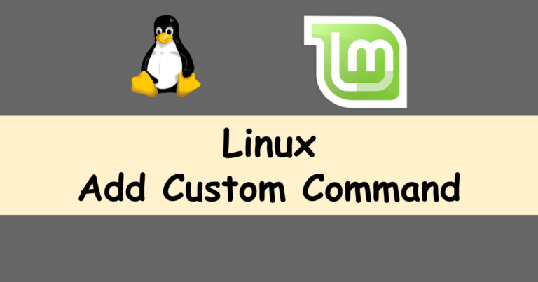 Linux How to add custom commands | Technical Feeder Linux How to add custom commands | Technical Feeder