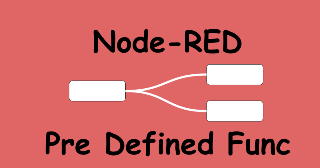 A good way to write our own Node-RED node for the testability ...