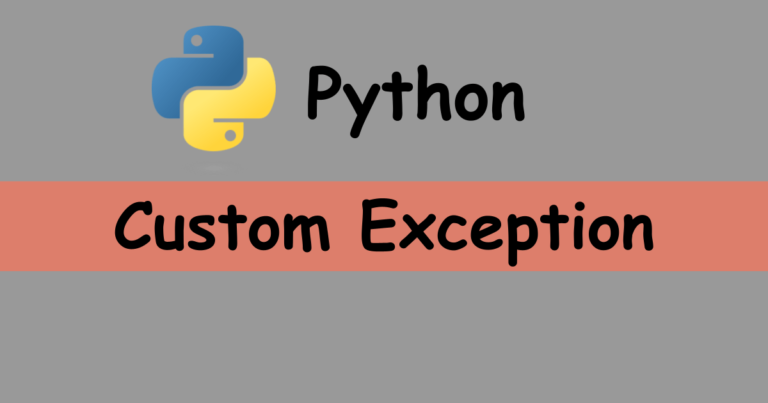 Python How To Define A Custom Exception With Parameters Technical Feeder